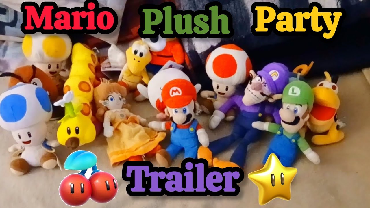 Mario Plush Party - Trailer [Mario plush party is coming back] - YouTube