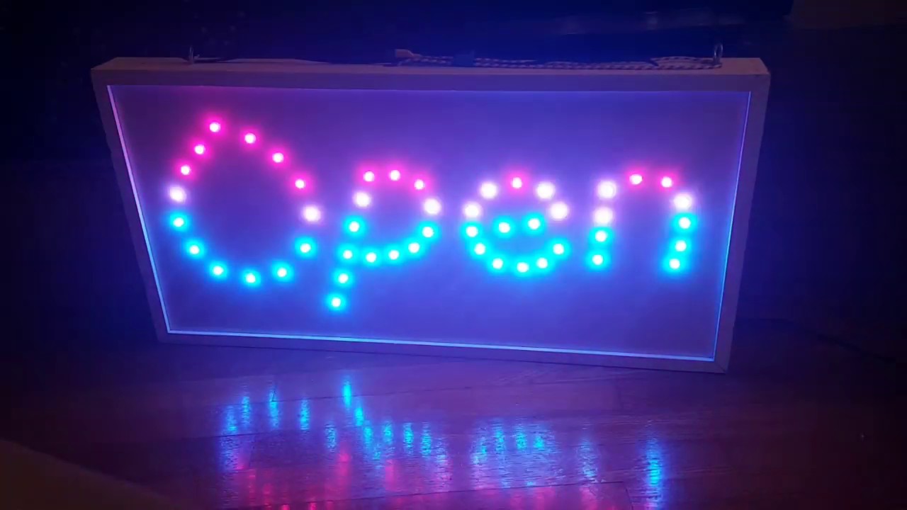 Describes how our LED pixel signs are created and customized - YouTube