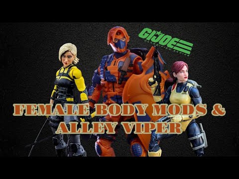 G.I. Joe Classified- Modifications- Female Body Molds & Alley Vipers ...