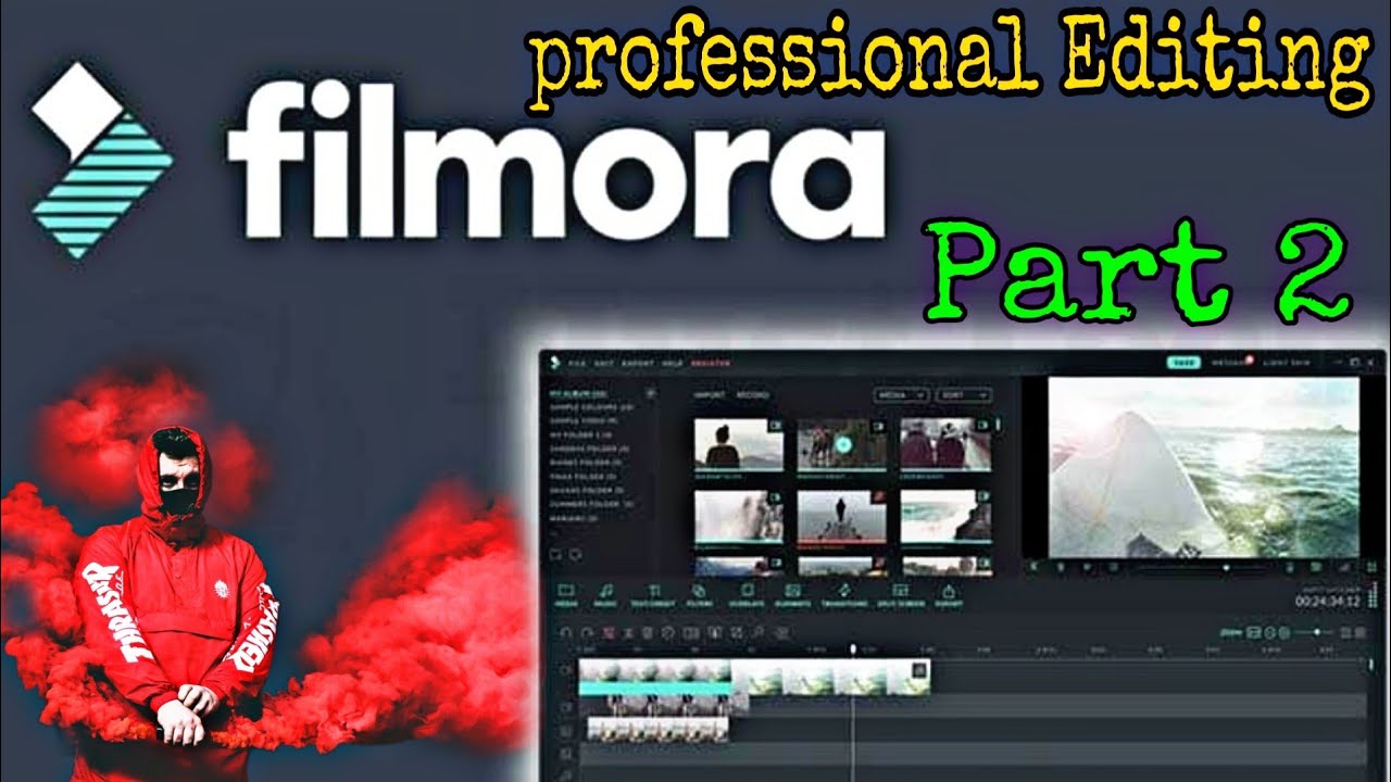 Filmora professional video editing tutorial for beginners | complete ...