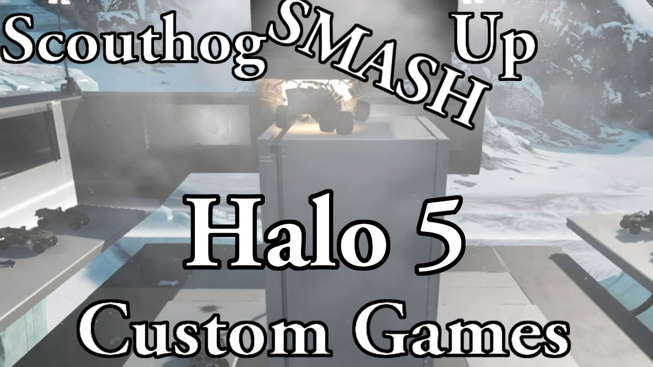 Halo 5 Custom Map - Scouthog Smash Up on Numbsouls Peak - YouTube