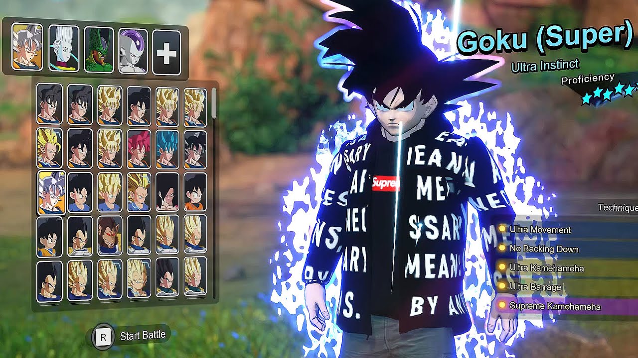 Playable DRIP GOKU in DRAGON BALL Sparking ZERO (4K) - YouTube