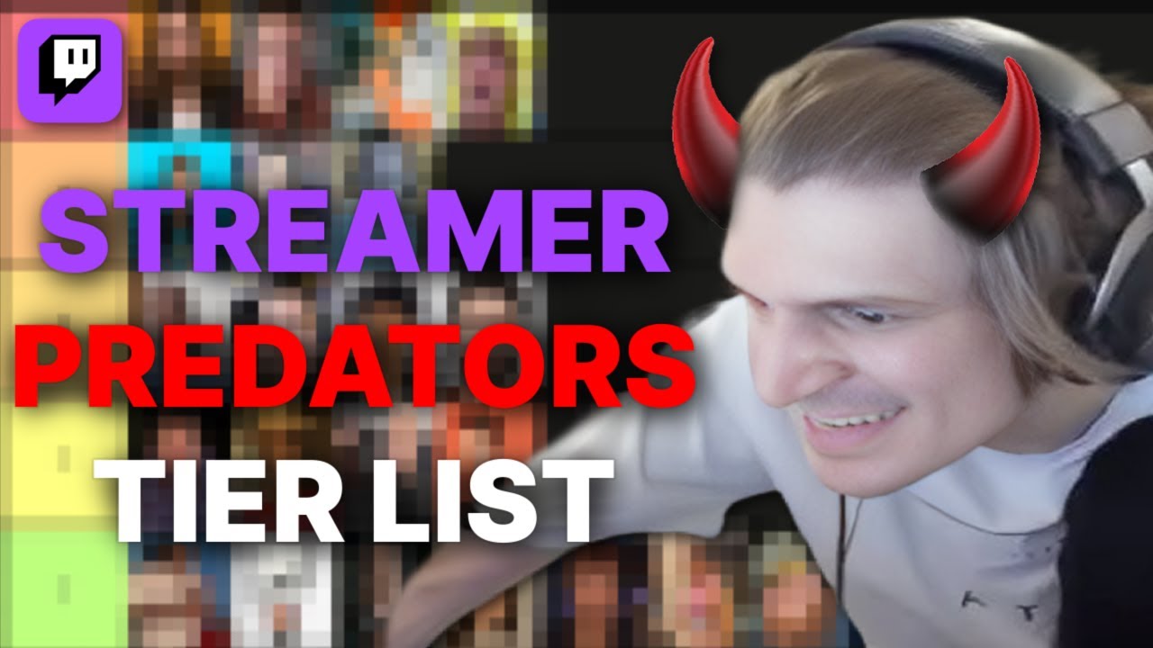 Future Streamer PREDATORS Tier List 😈🔥 - YouTube