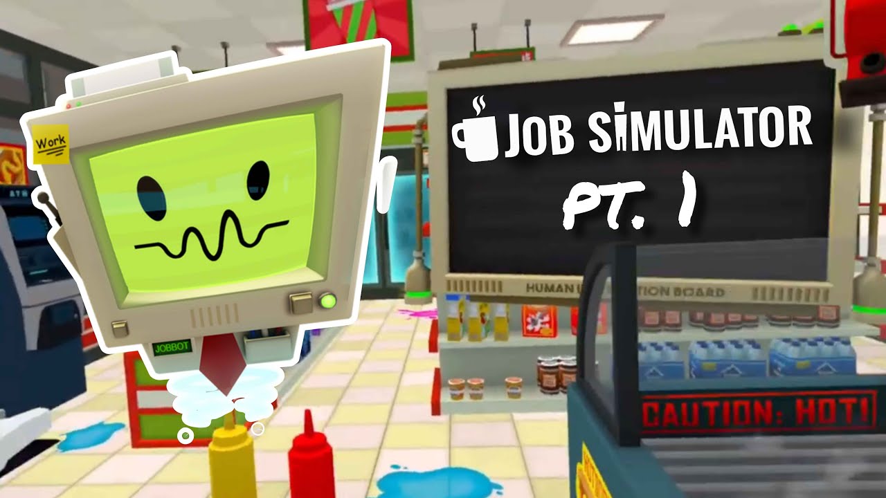 Simulating my FUTURE Career! | Job Simulator Part 1 - YouTube