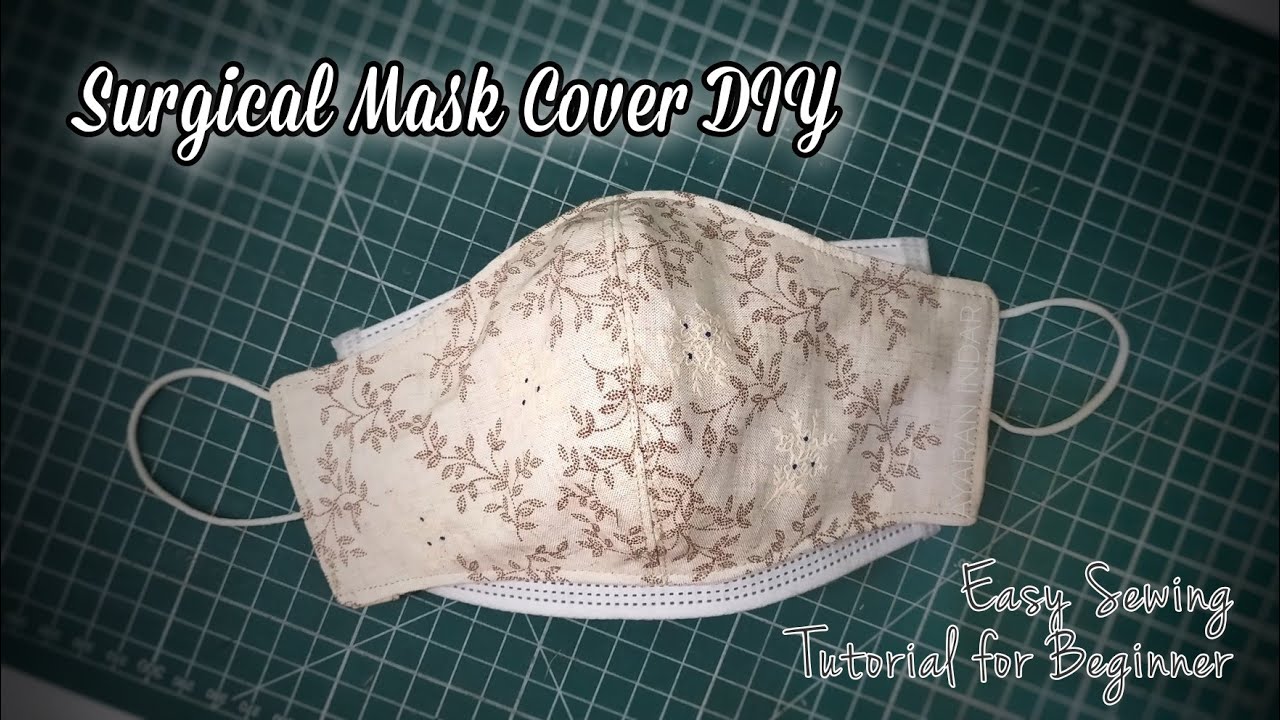 SURGICAL MASK COVER | How to Make Face Mask Cloth | Face Mask Pattern ...