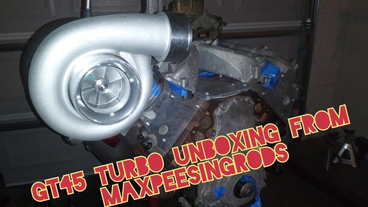 MaxpeedingRod Gt45 turbo unboxing. - YouTube