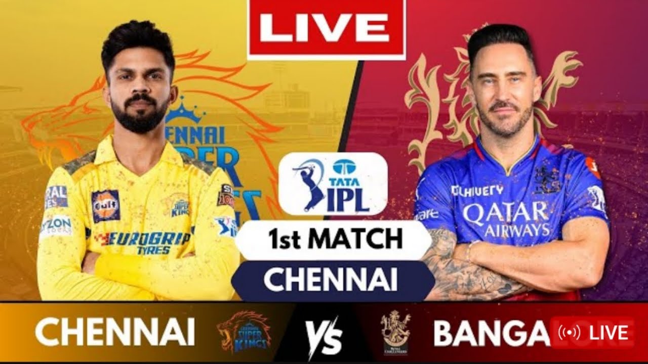 Live: CSK Vs RCB, Match 1, Chennai | IPL Live Scores & Commentary | IPL ...