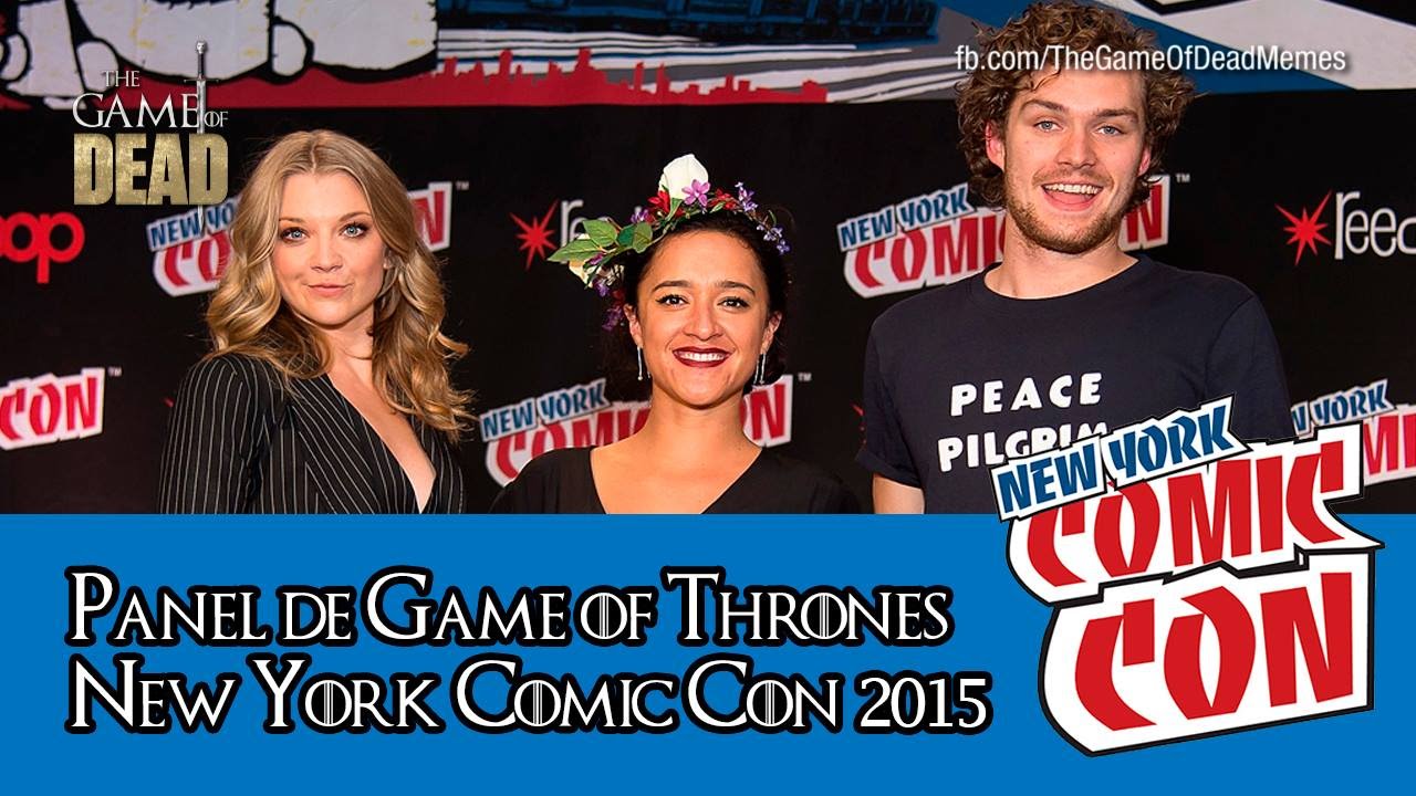 Game of Thrones | Panel Comic Con New York 2015 (Subtitulado) - YouTube