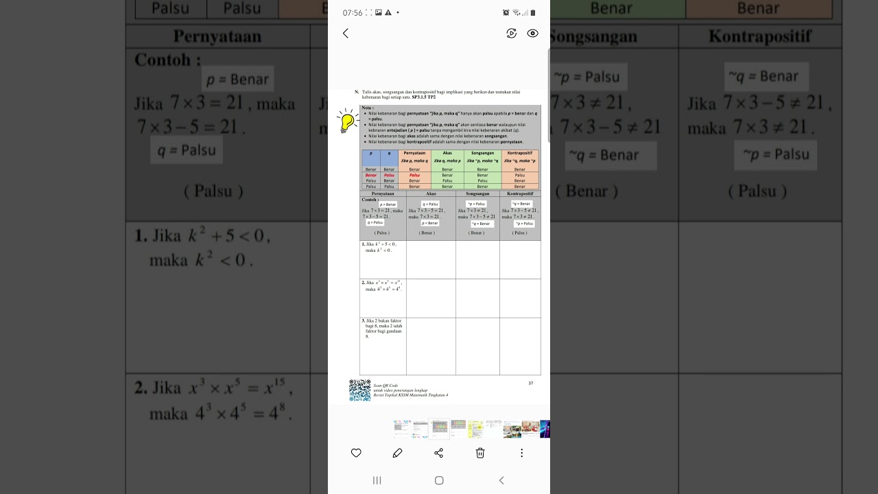 AKAS, SONGSANGAN DAN KONTRAPOSITIF - YouTube