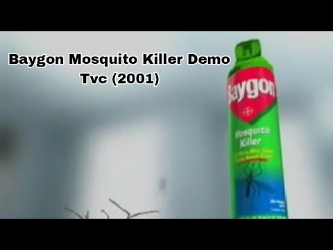 Baygon Mosquito Killer Demo Tvc (2001) - YouTube