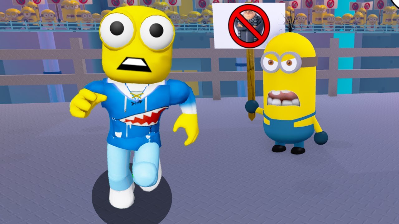 ENFERMER PAR LES MINIONS MÉCHANT (ESCAPE THE MINIONS) - YouTube
