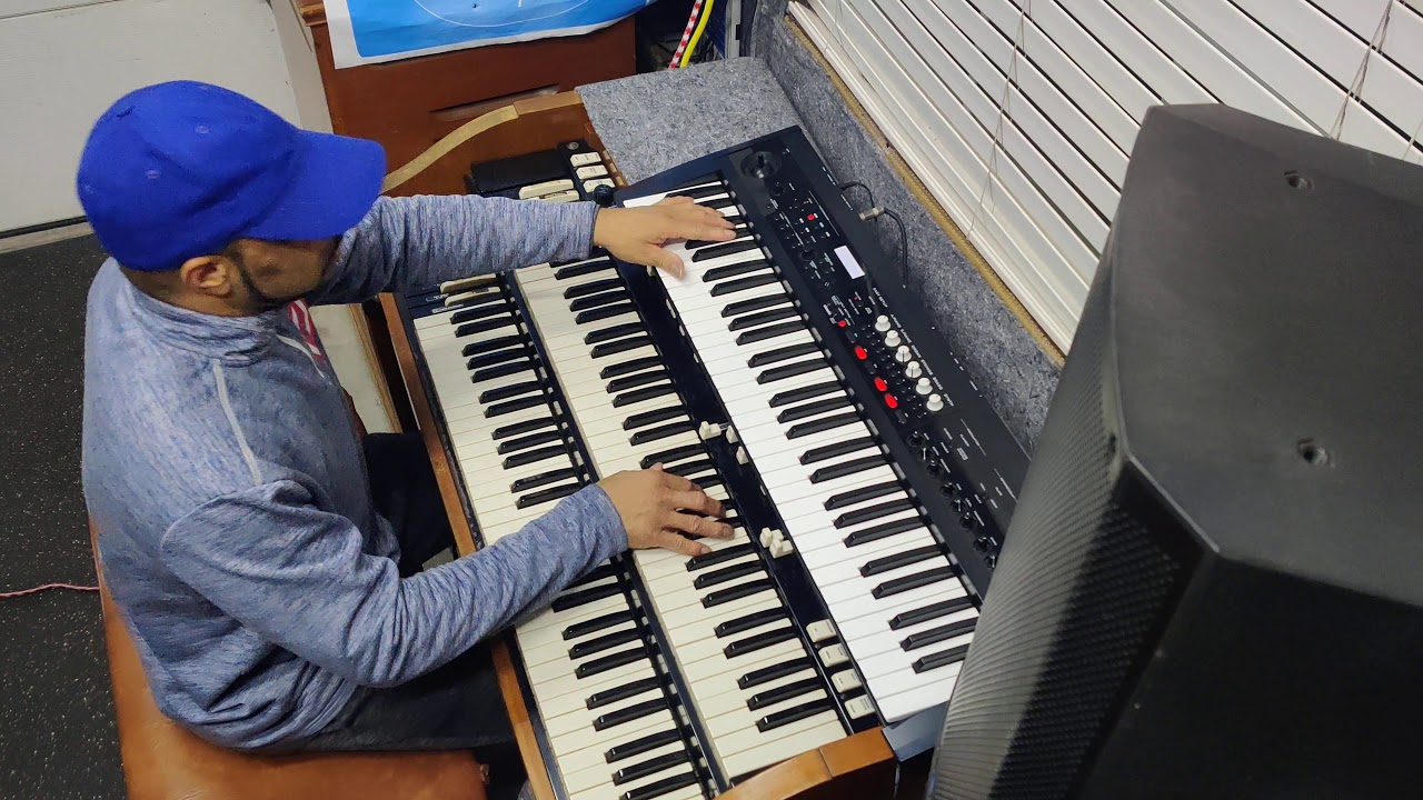 Hammond Organ & Key Bass 174 BPM (Speed Practice Jam Session) # ...