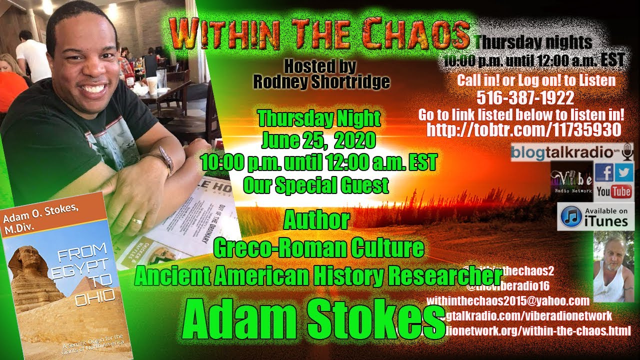 Within The Chaos Special Guest Adam Stokes 6-25-20 - YouTube