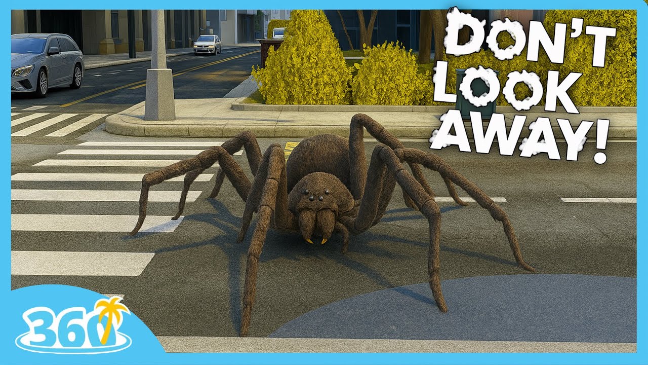 The Most Realistic Giant Spider Experience Ever (VR 360) - YouTube
