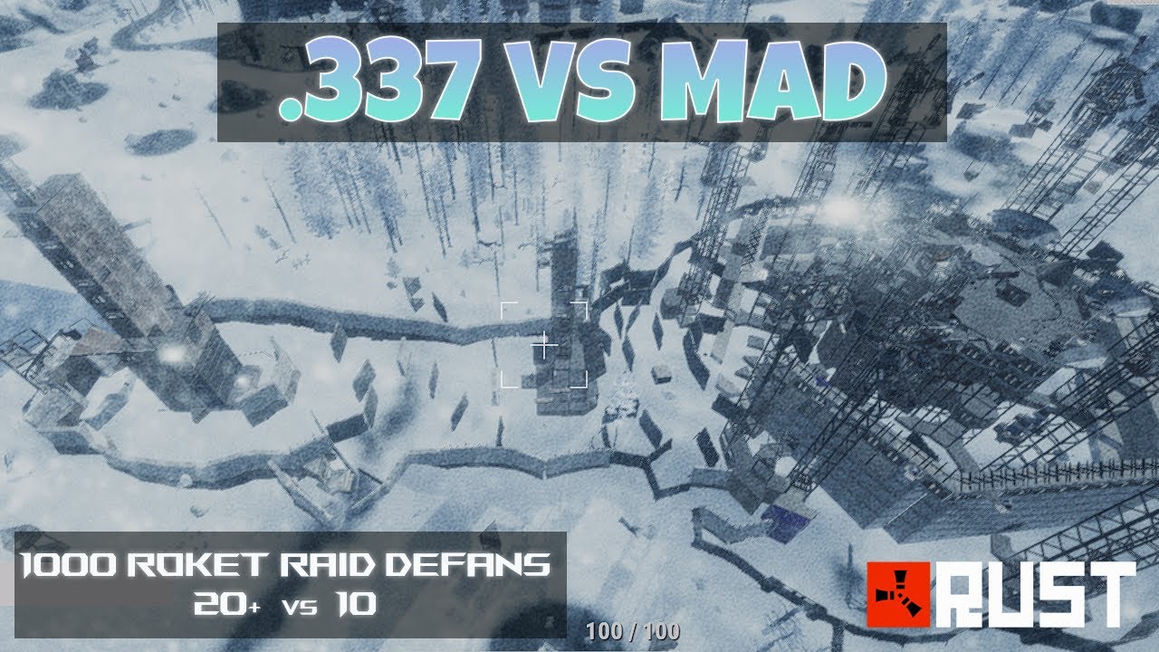 20+ vs 10 | Raid Defense | Rustoria EU Long | 1000+ Roket - YouTube