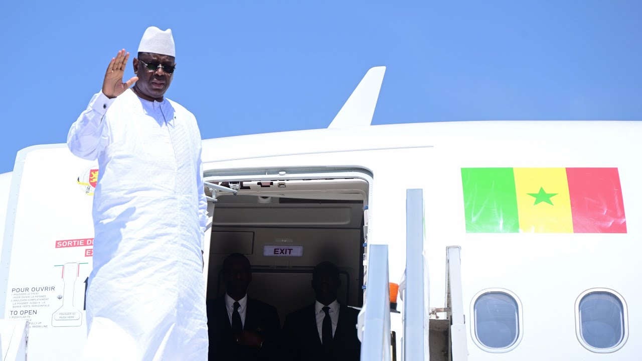 SENEGALESE PRESIDENT’s $110M A320 NEO PLANE LEAVES EBB AFTER MEETING ...