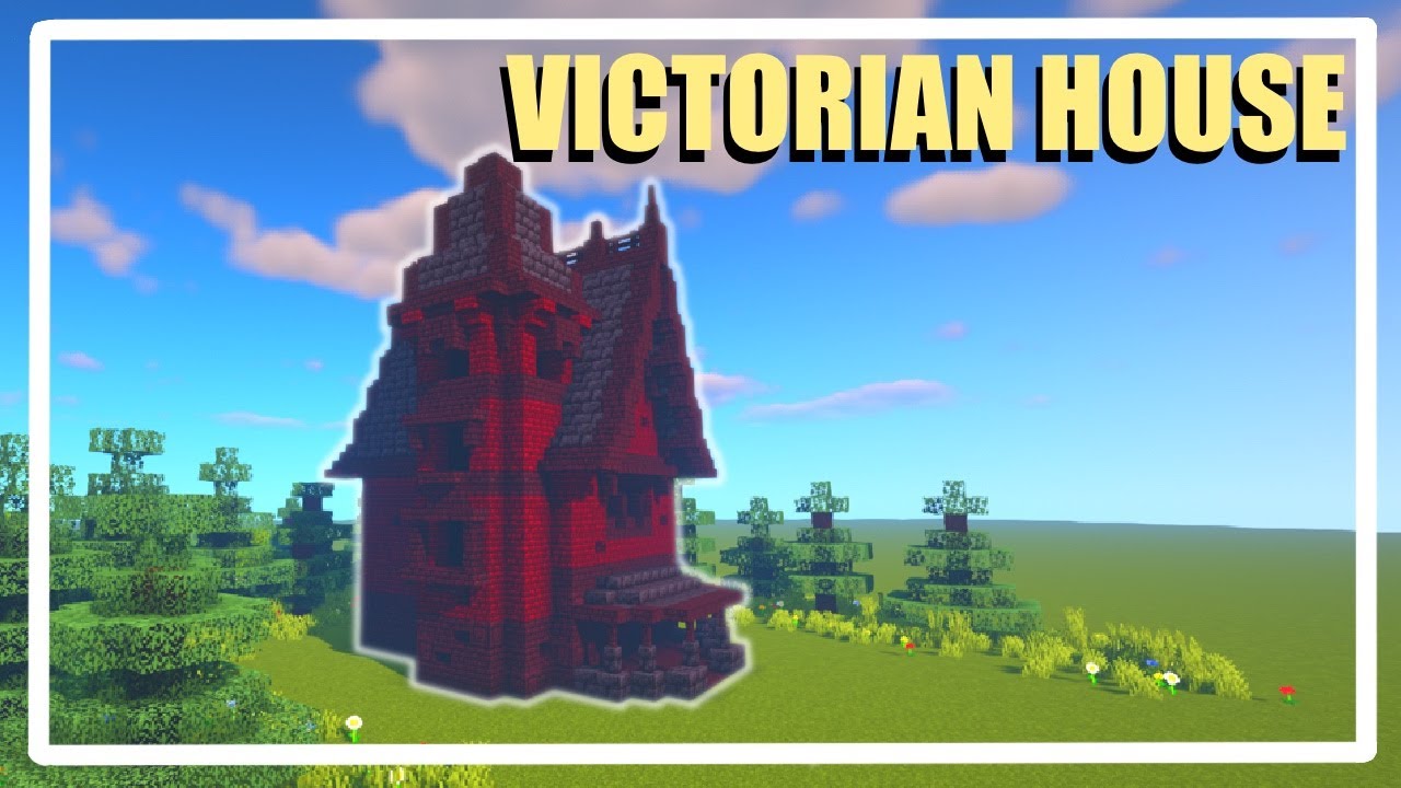 Tutorial: Building a Victorian House in Minecraft - YouTube