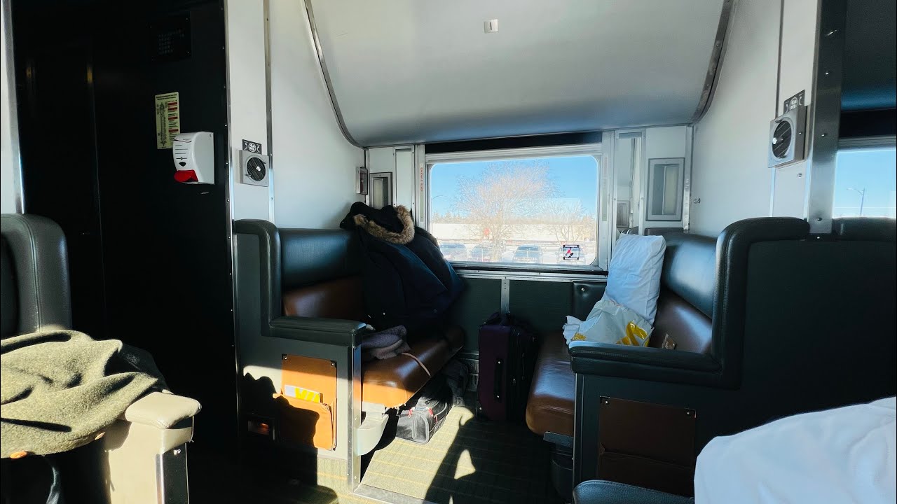 Arriving SASKATOON, Saskatchewan aboard VIA Rail train 1, the CANADIAN ...