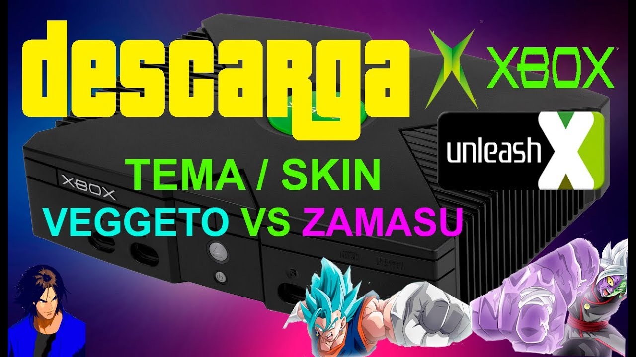 (UnleashX Skin) Veggeto Blue vs Zamasu para Xbox Clásico 2018 | KX ...
