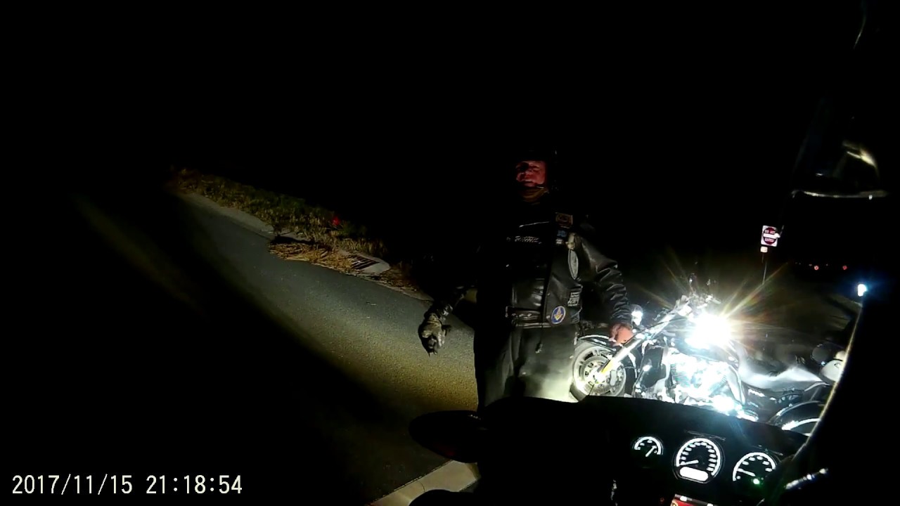 Harley wreck with a deer - YouTube