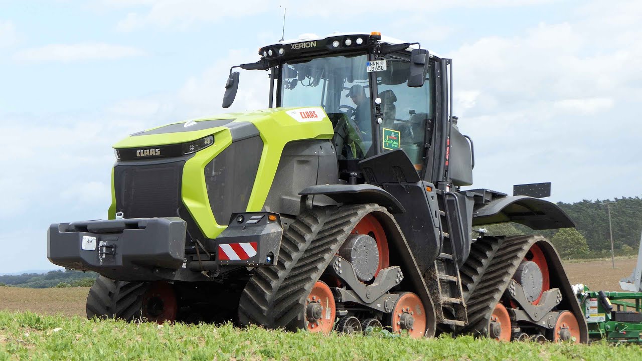 Claas Xerion 12.650 with 12-Meter Kelly Disc Chain | NEW & BIGGEST ...