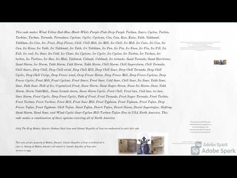 Combination of Turban Turbine Tufan Cyclon Cyclic Soar Mill Frost storm typhoon Tornado Chill Frost