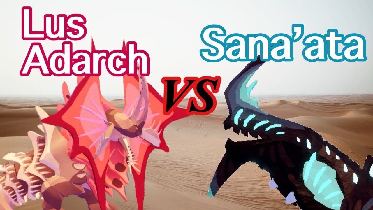 LUS ADARCH VS SANA"ATA - Creatures of Sonaria - YouTube