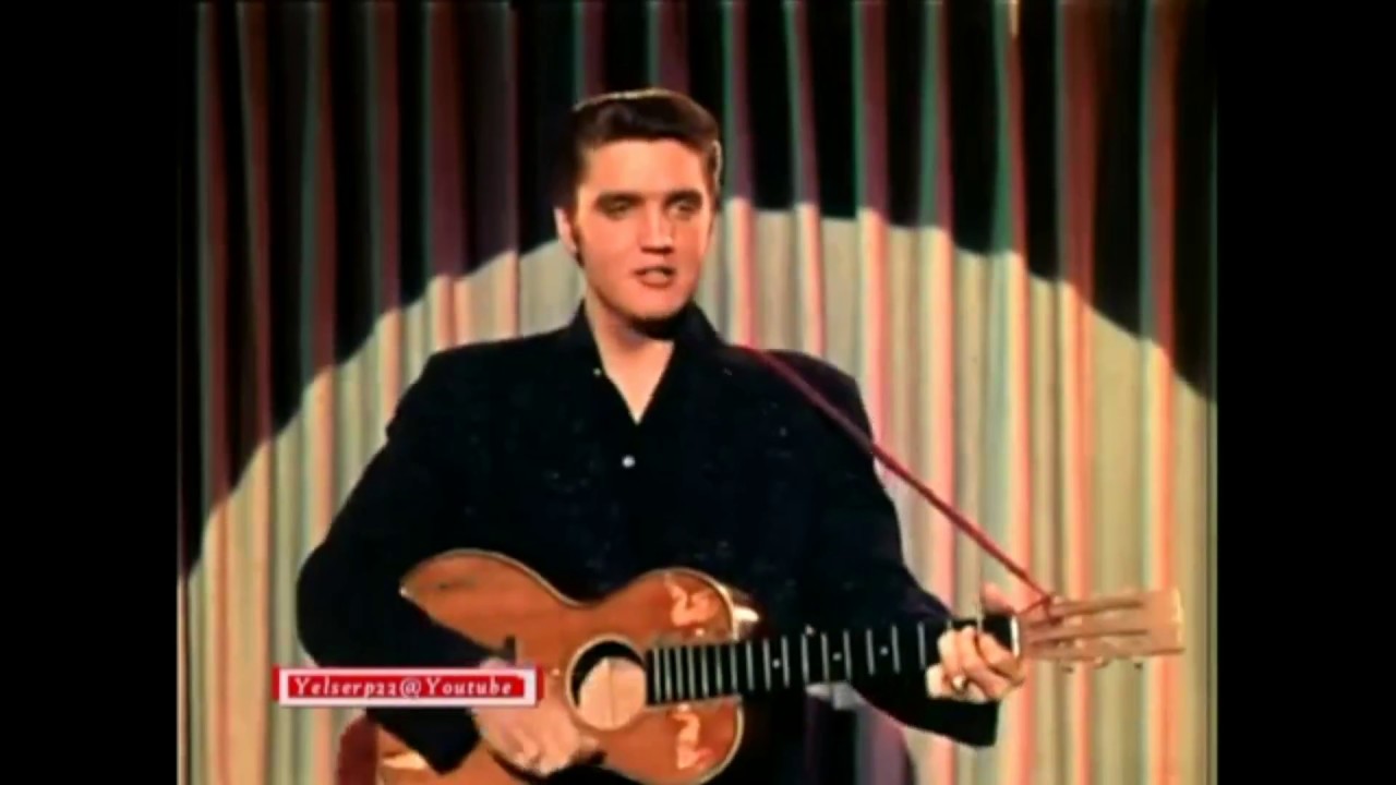 Elvis Presley - Blue Suede Shoes Colored HD - YouTube