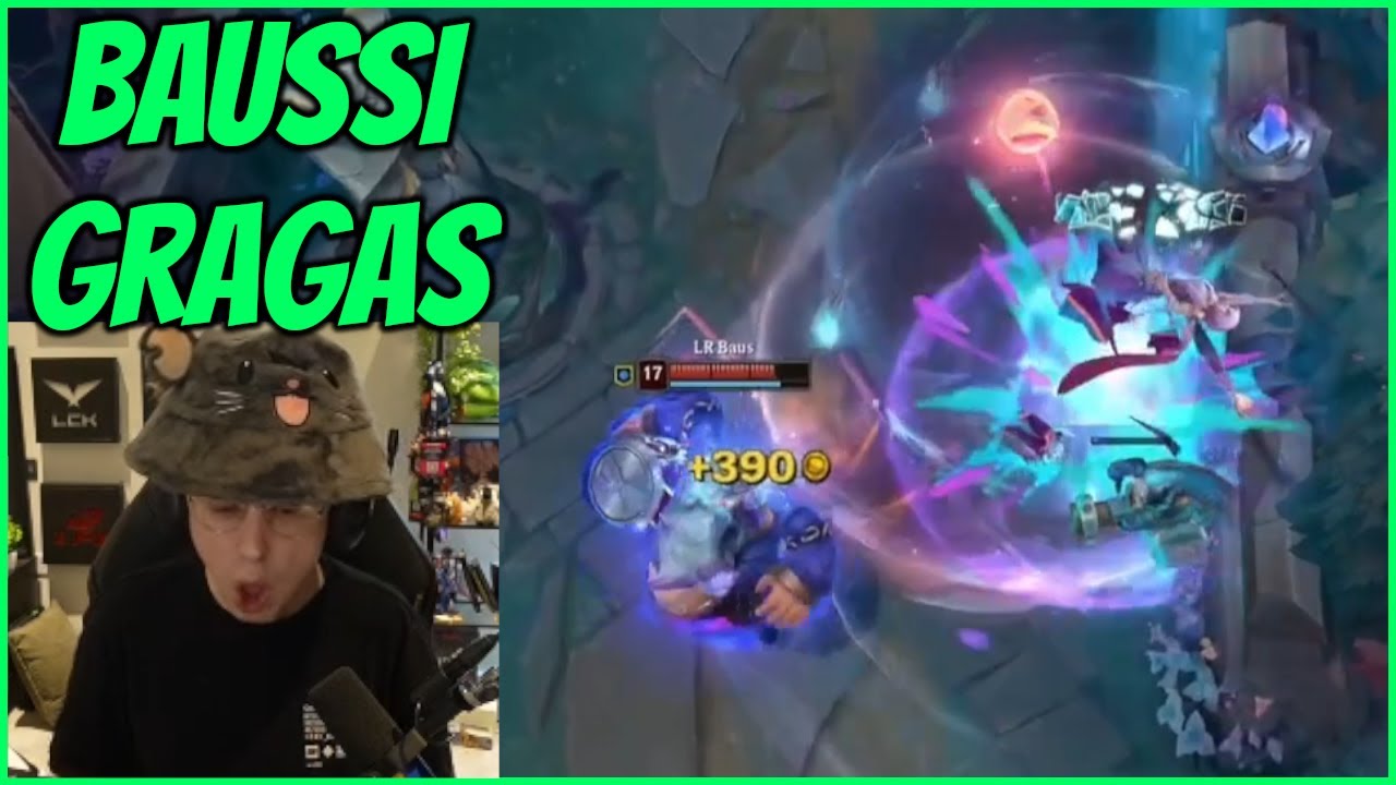 THIS IS WHY CAEDREL 1-2's Baussi Gragas - YouTube