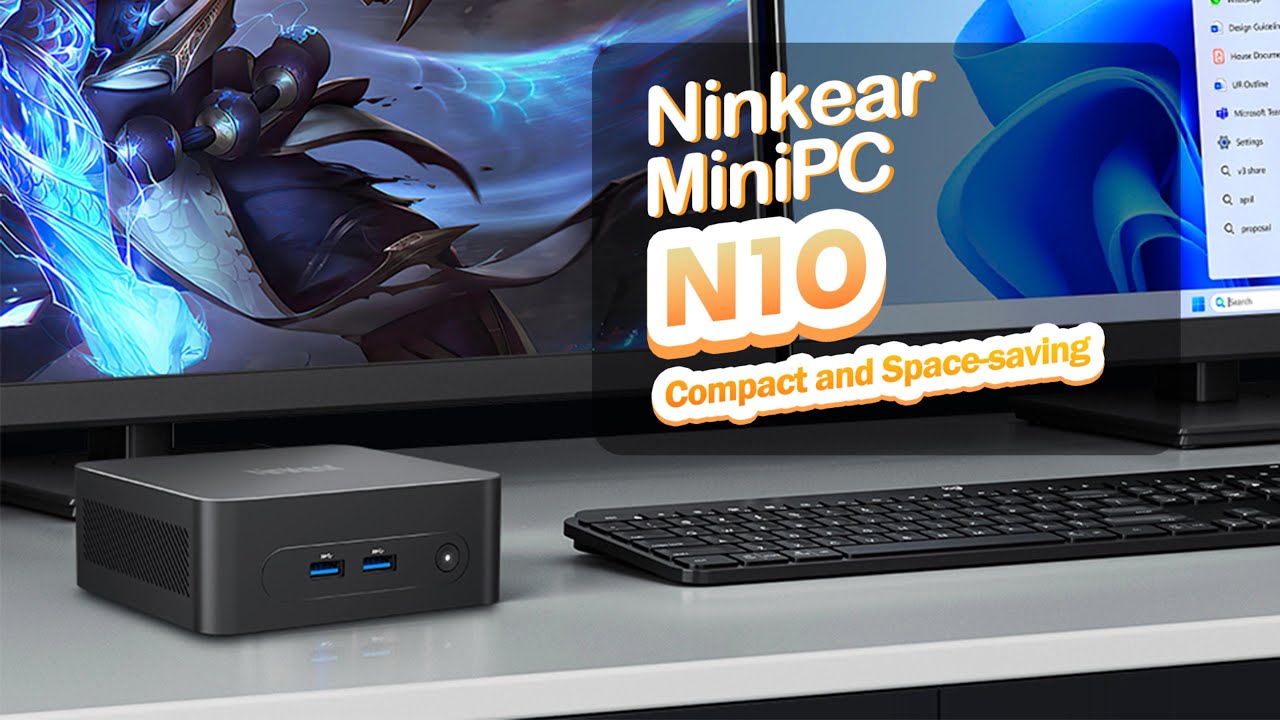 Best Mini PC for Streaming & Office? Ninkear N10 Hands-On! - YouTube