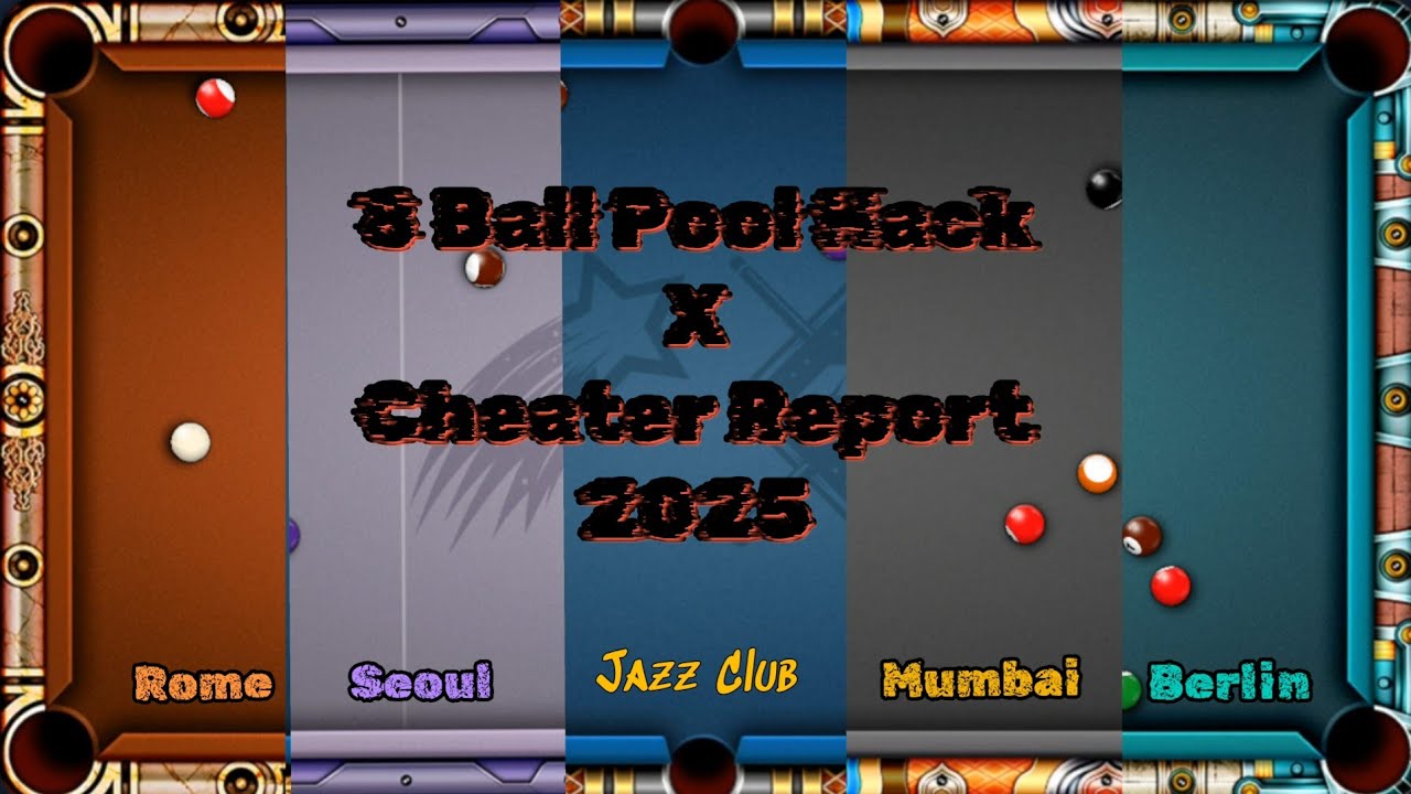 8 Ball Pool Hack x Cheater Report 2025 - YouTube