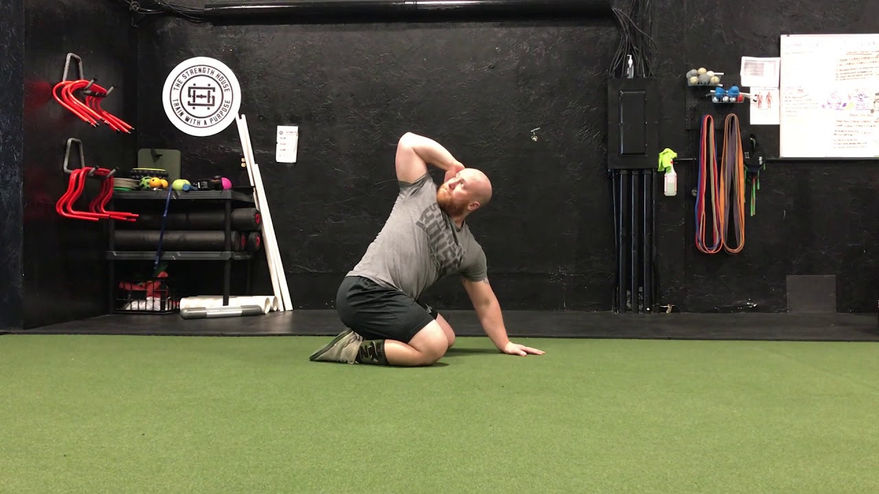 TheStrengthHouse.com - Rockback Quadruped Extension Rotation - YouTube