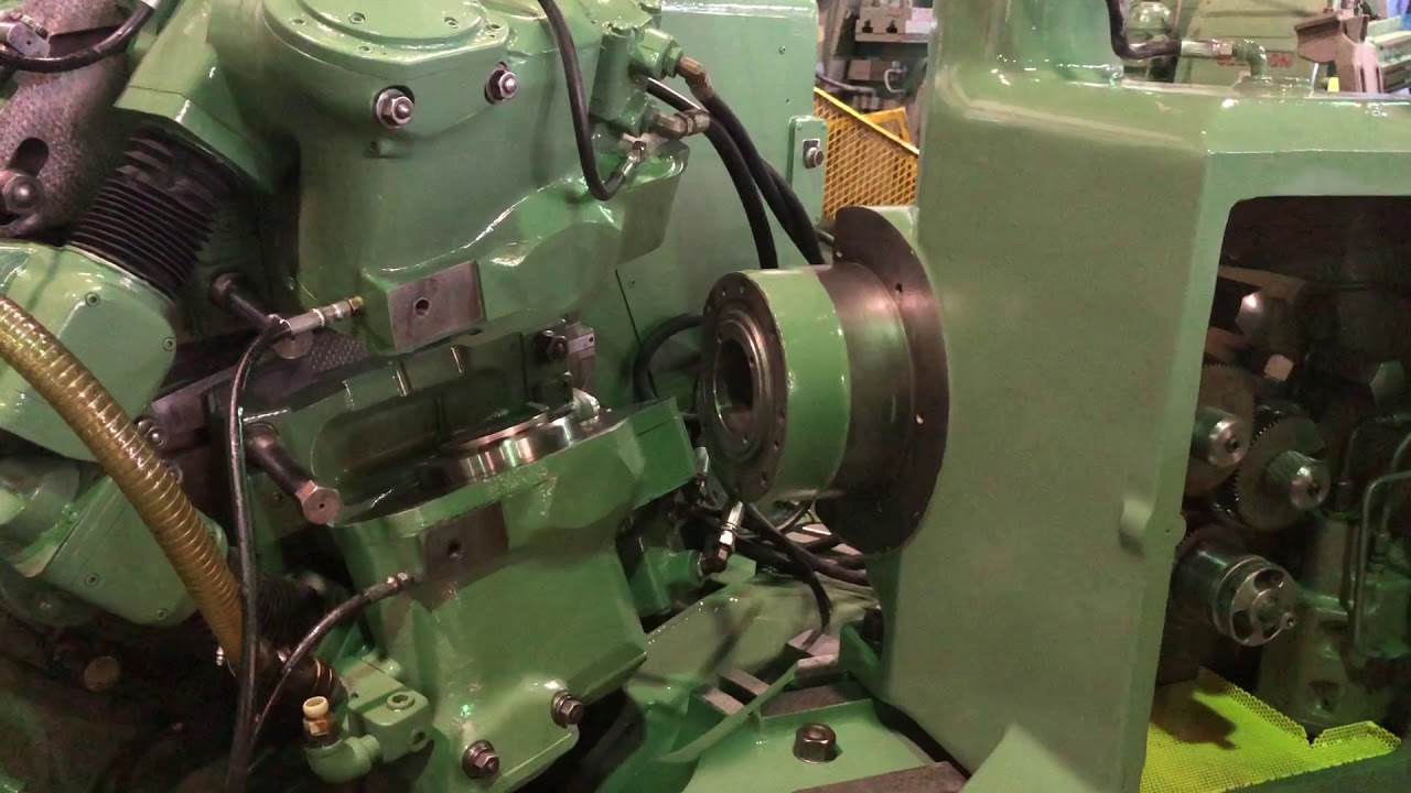 GLEASON 114 STRAIGHT BEVEL CONIFLEX GENERATOR #24435 - YouTube