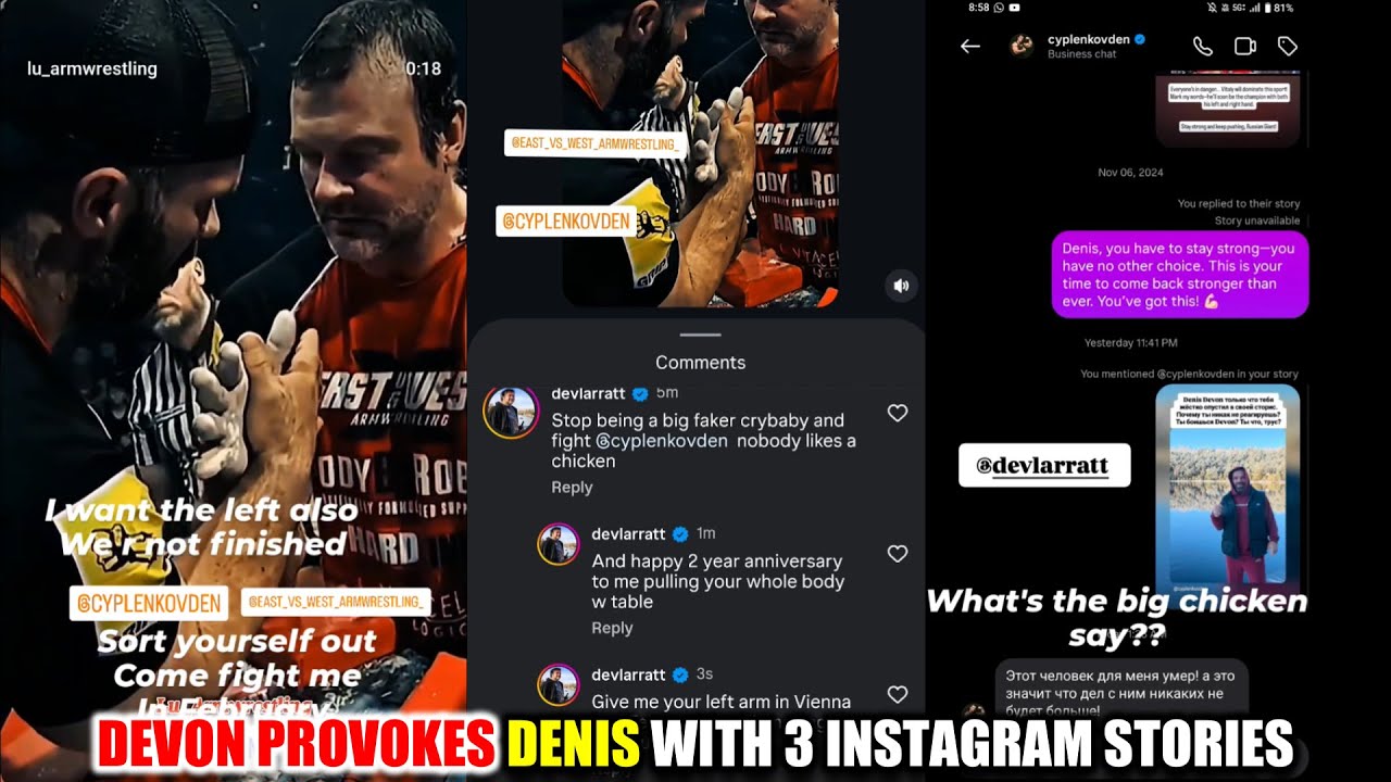 Devon wants to face Denis with the left arm in February - YouTube