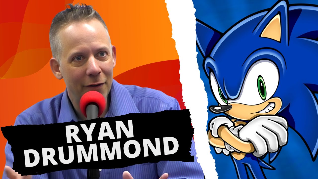 Sonic's First Voice: Ryan Drummond's Untold Tales! - YouTube