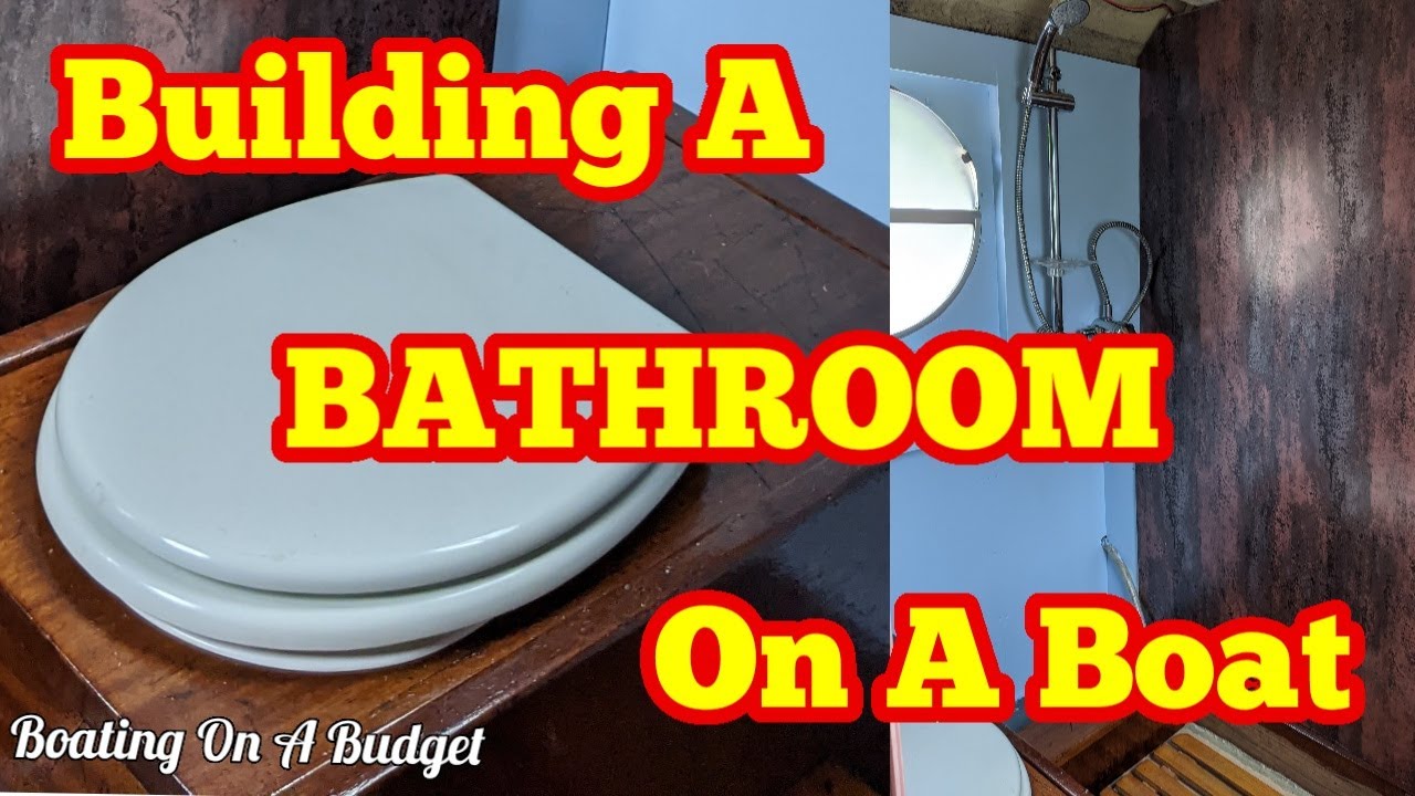 Building a bathroom on a narrowboat - Boating On A Budget - YouTube