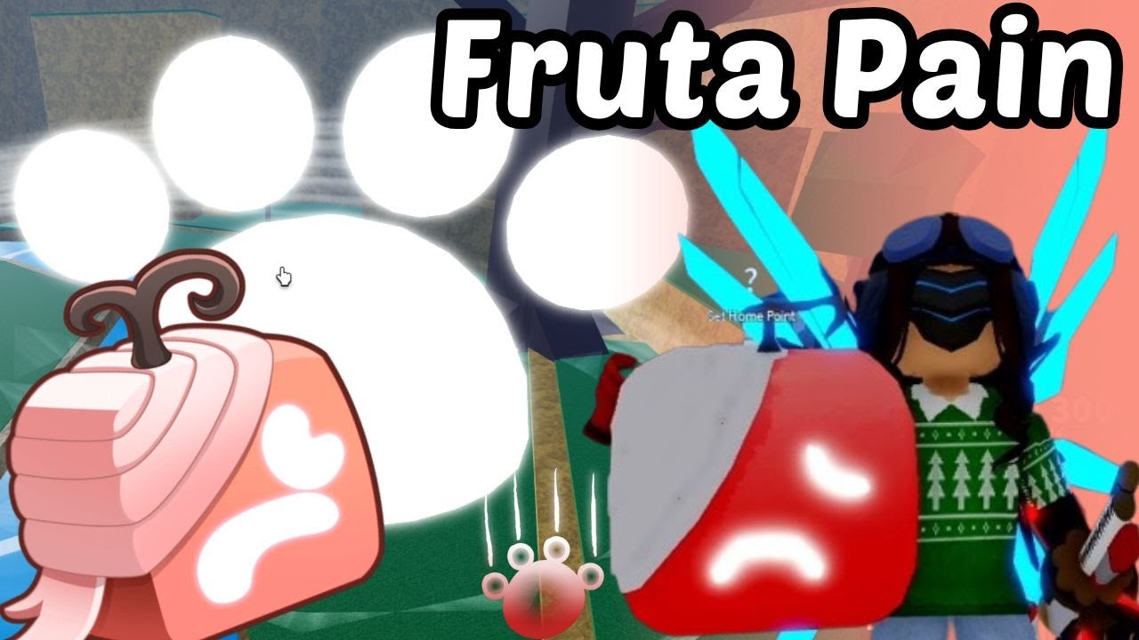 LIBEREI o PODER da FRUTA PAIN BLOX FRUITS - YouTube