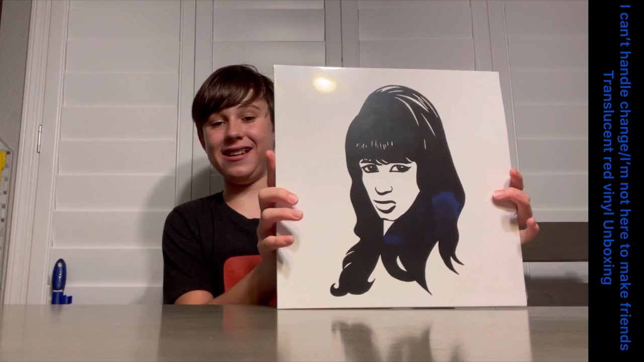 Roar’s I can’t handle change & I’m not here to make friends red vinyl ...