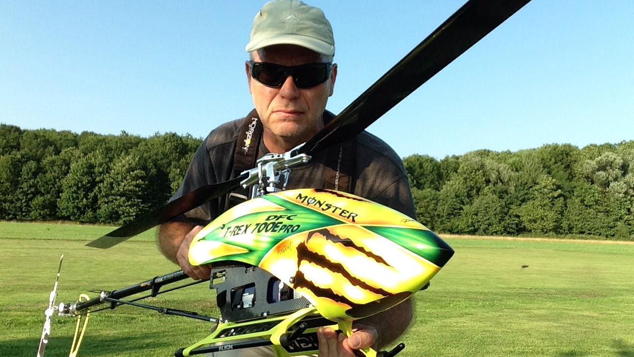 2015-07-17 Maidenflight meines Assault 700 DFC mit T-Rex 700 upgrade ...