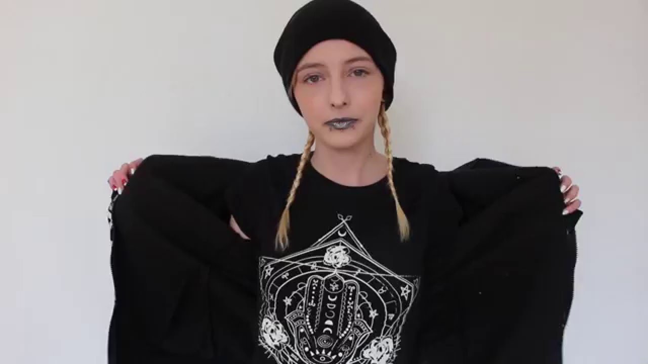 The occult look // Lookbook #1 - YouTube