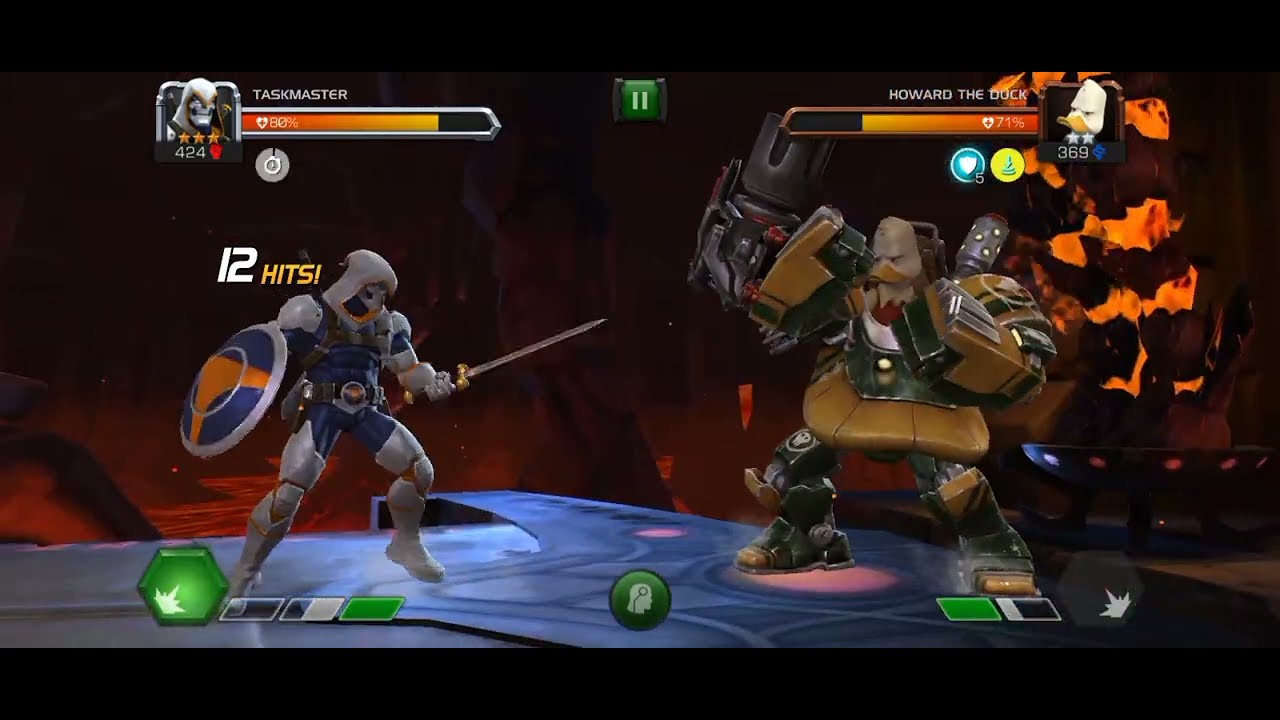 Taskmaster VS Howard The Duck | Marvel Contest Of Champions - YouTube