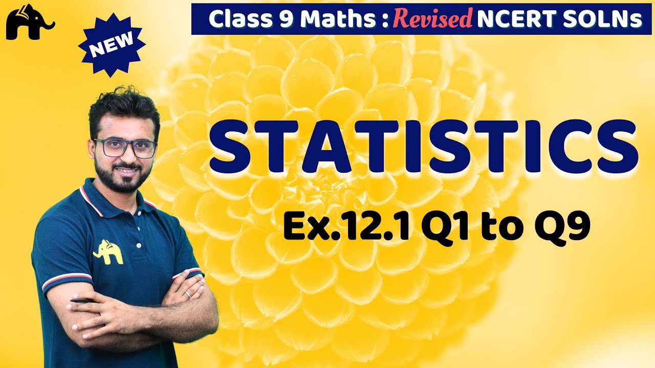Statistics Class 9 Maths | Revised NCERT Solutions | Chapter 12 Maths ...