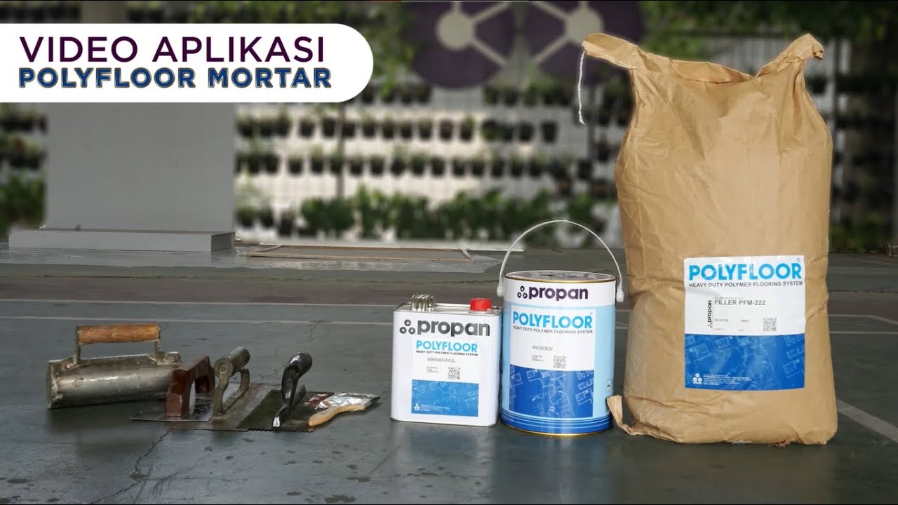Polyfloor Epoxy Mortar untuk Perbaikan Beton Yang Rusak - YouTube