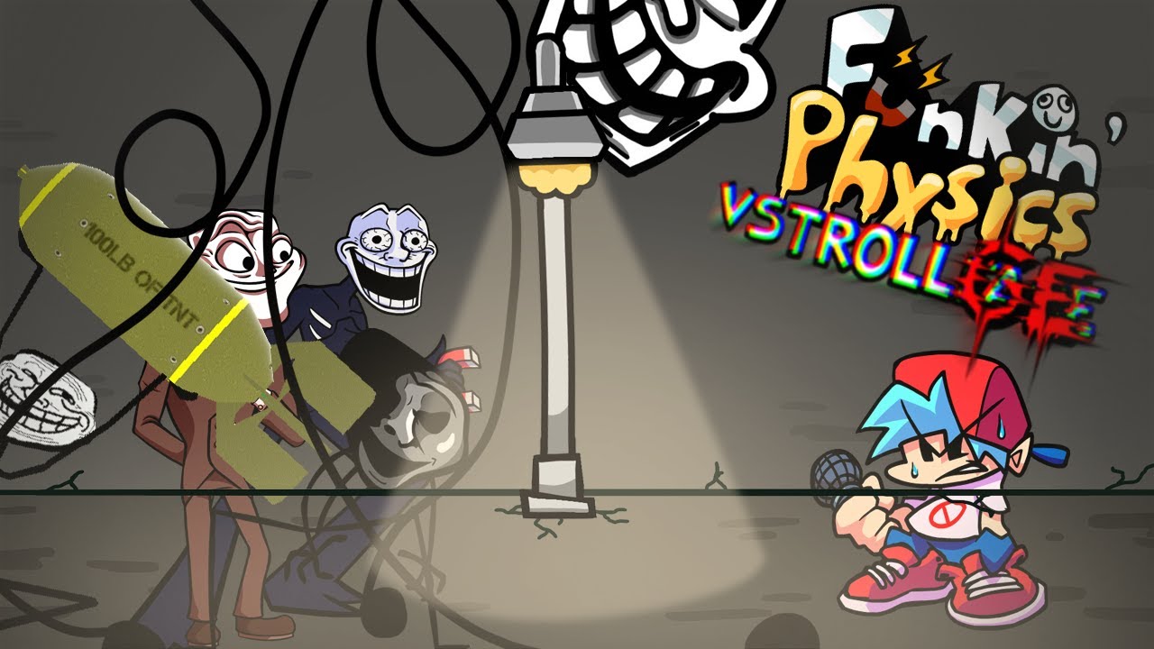 Funkin Physics (Vs Trollface/Trollge) Week 2 DEMO | Friday Night Funkin ...