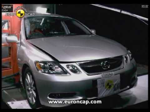 Euro NCAP | Lexus GS | 2005 | Crash test - YouTube