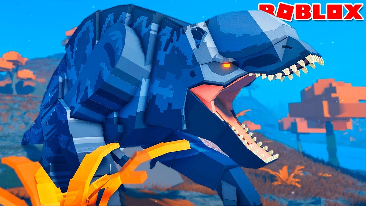 CHEGOU O NOVO D-REX DE JURASSIC WORLD RECOMEÇO NO ROBLOX! | Primeval ...