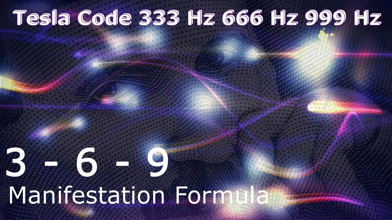 Tesla Code des Universums|333Hz 666Hz 999Hz Göttliche Freq., um alles ...
