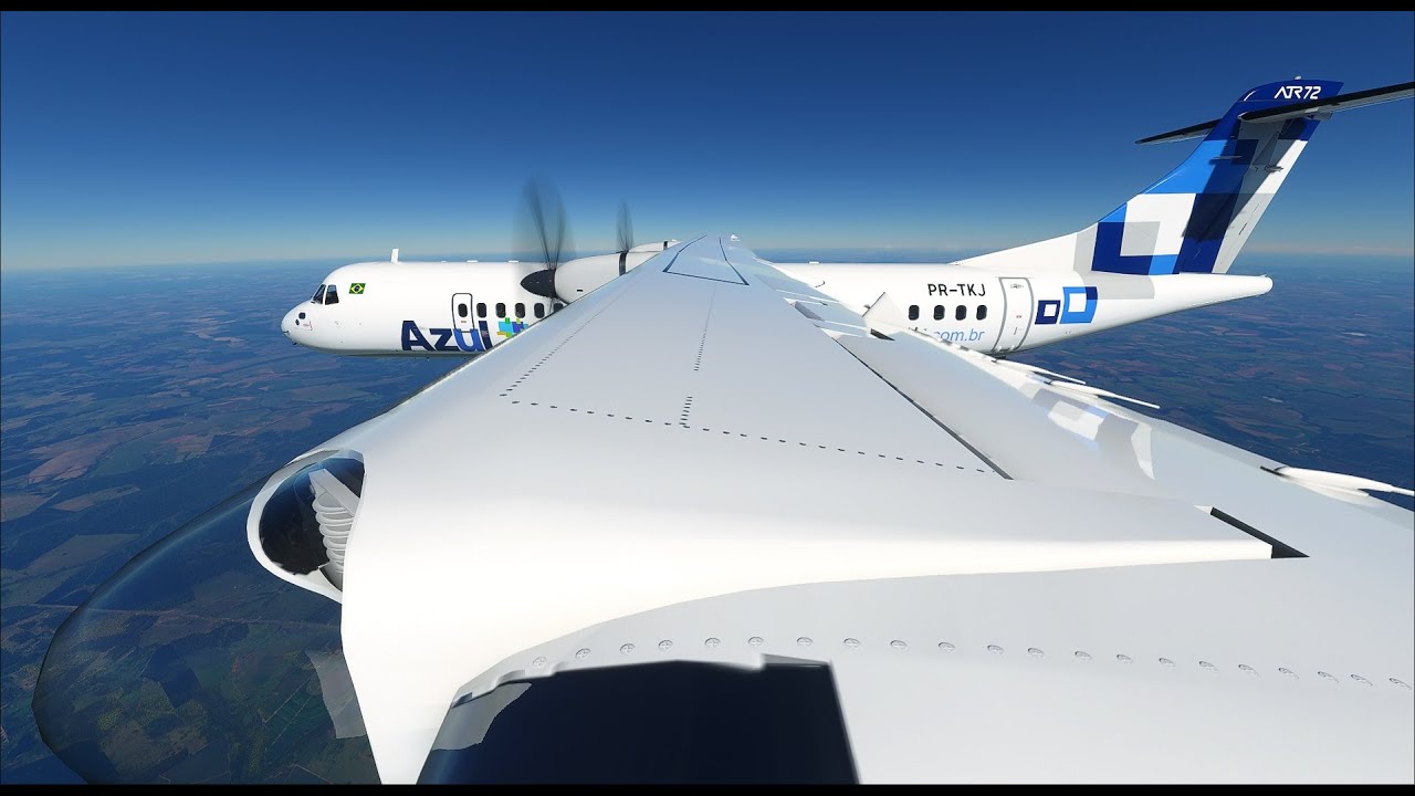 FS2020 (MEGALIVE) FLORIANÓPOLIS - CURITIBA - LONDRINA - ATR 72 600 AZUL ...