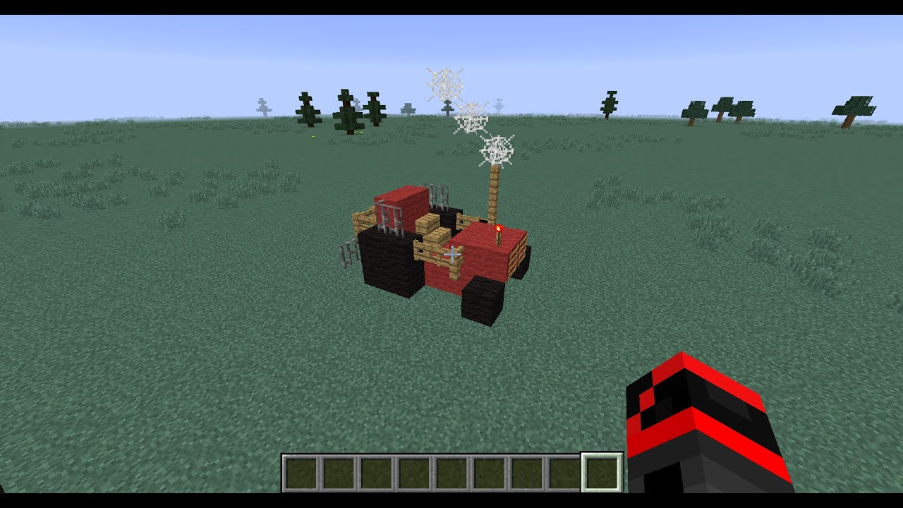 Minecraft Silas 15HD baut im Single-Player einen Traktor - YouTube