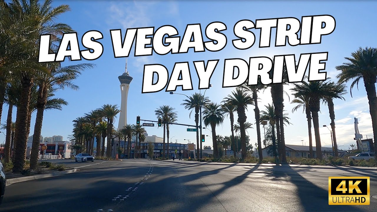 Las Vegas Strip Day Drive [4K] - YouTube